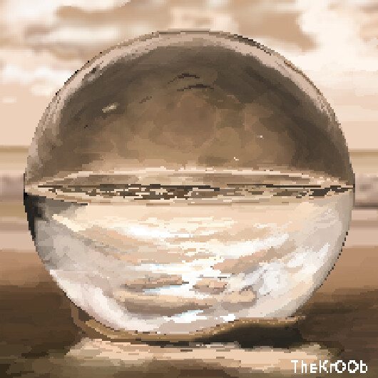 ArtStation - Glass Study - Pixel art