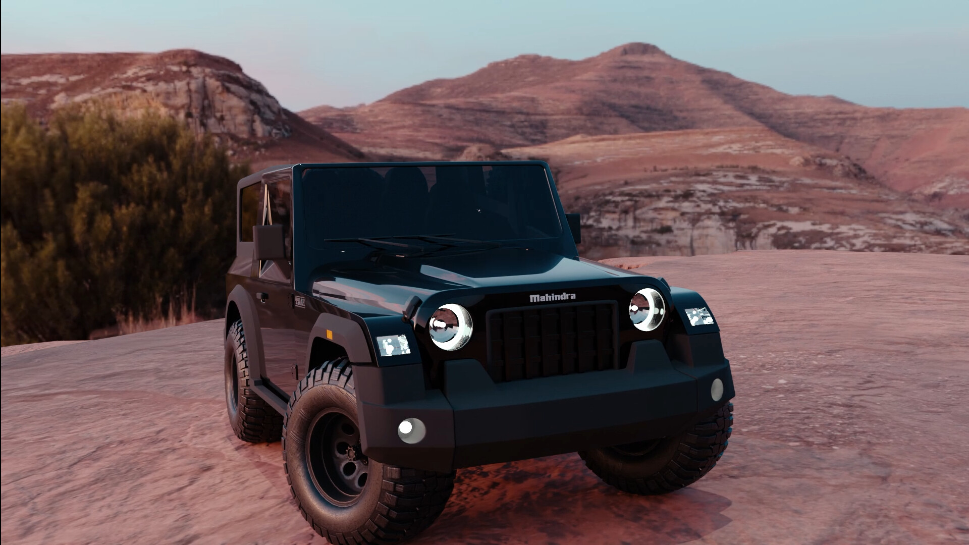 ArtStation - Mahindra Thar