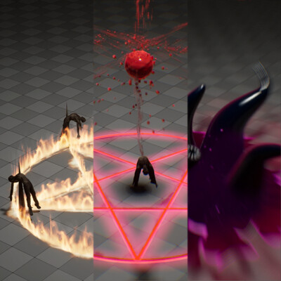 ArtStation - Demonic Sacrifice Ritual (VFX UE5)