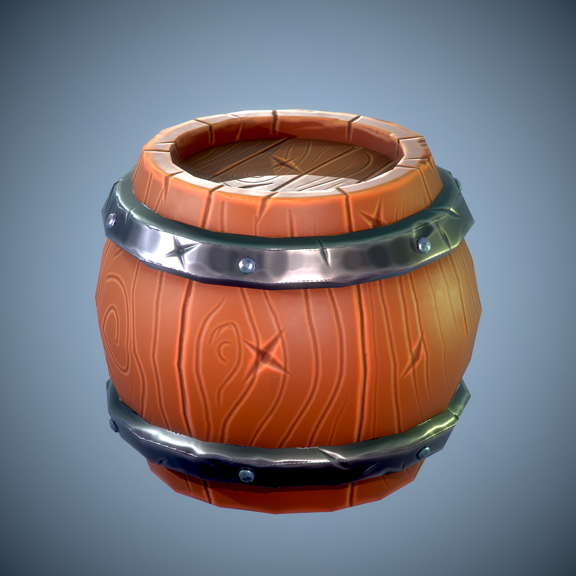 ArtStation - Stylized Barrell
