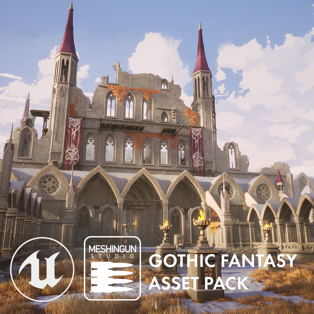ArtStation - Fantasy Ruins Asset Pack