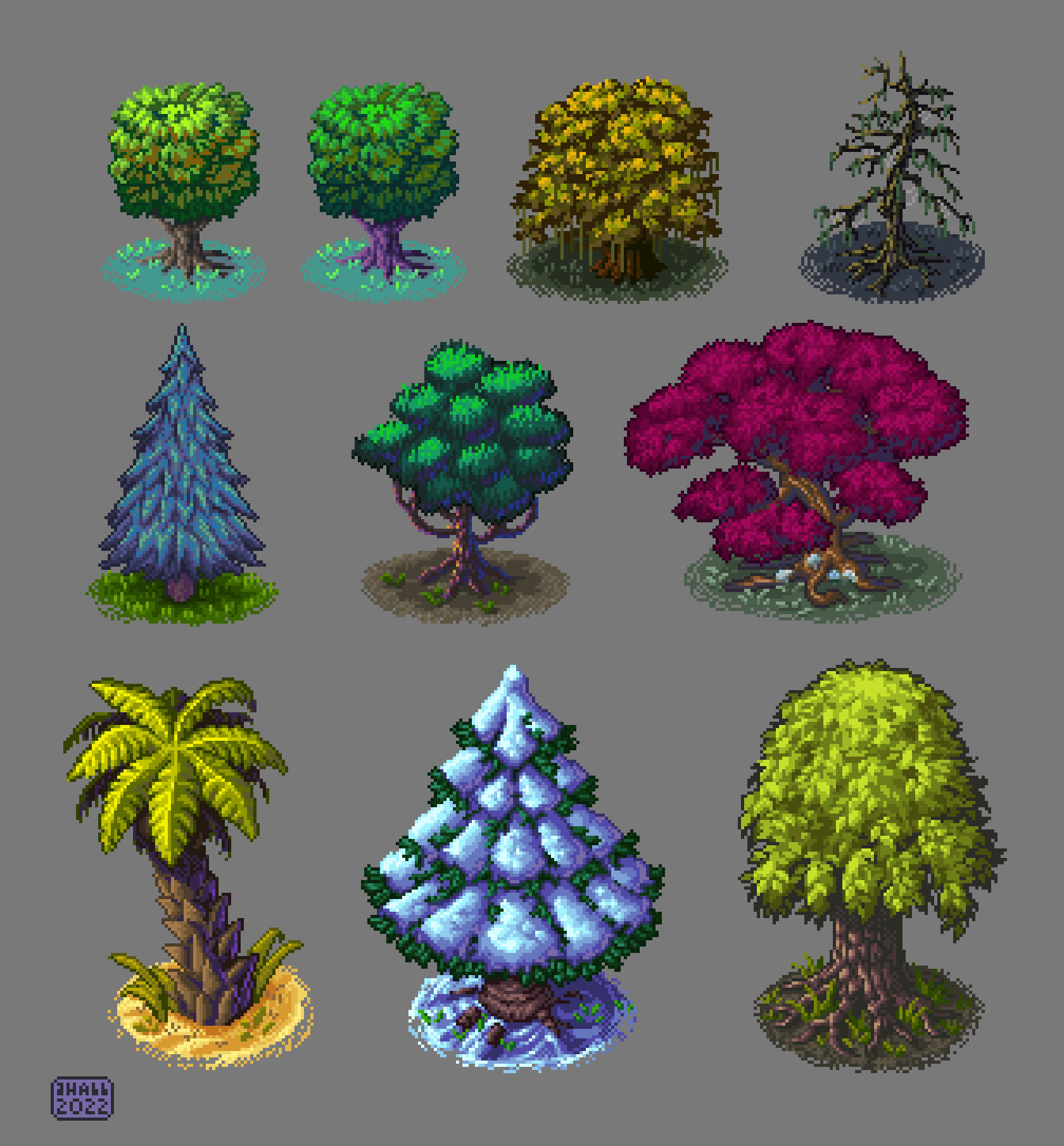 ArtStation - Pixel Art studies