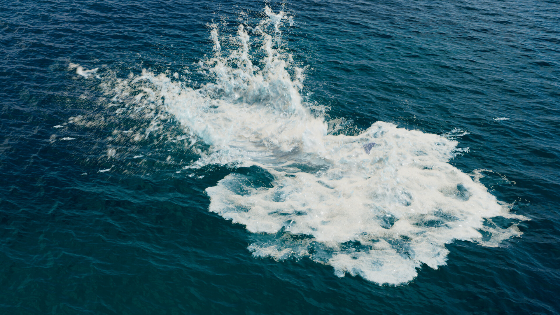 ArtStation - Whale Jump WATER FX