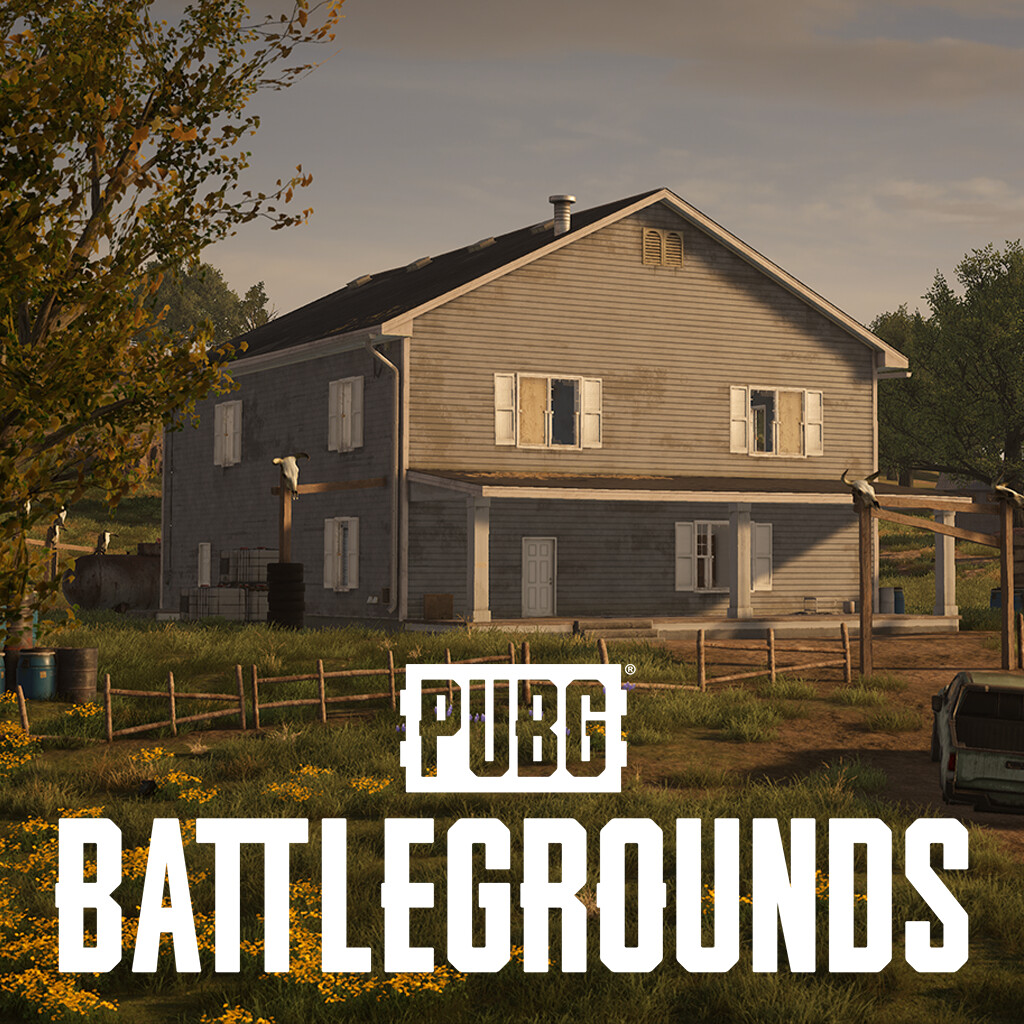 ArtStation - PUBG Battlegrounds Deston Houses