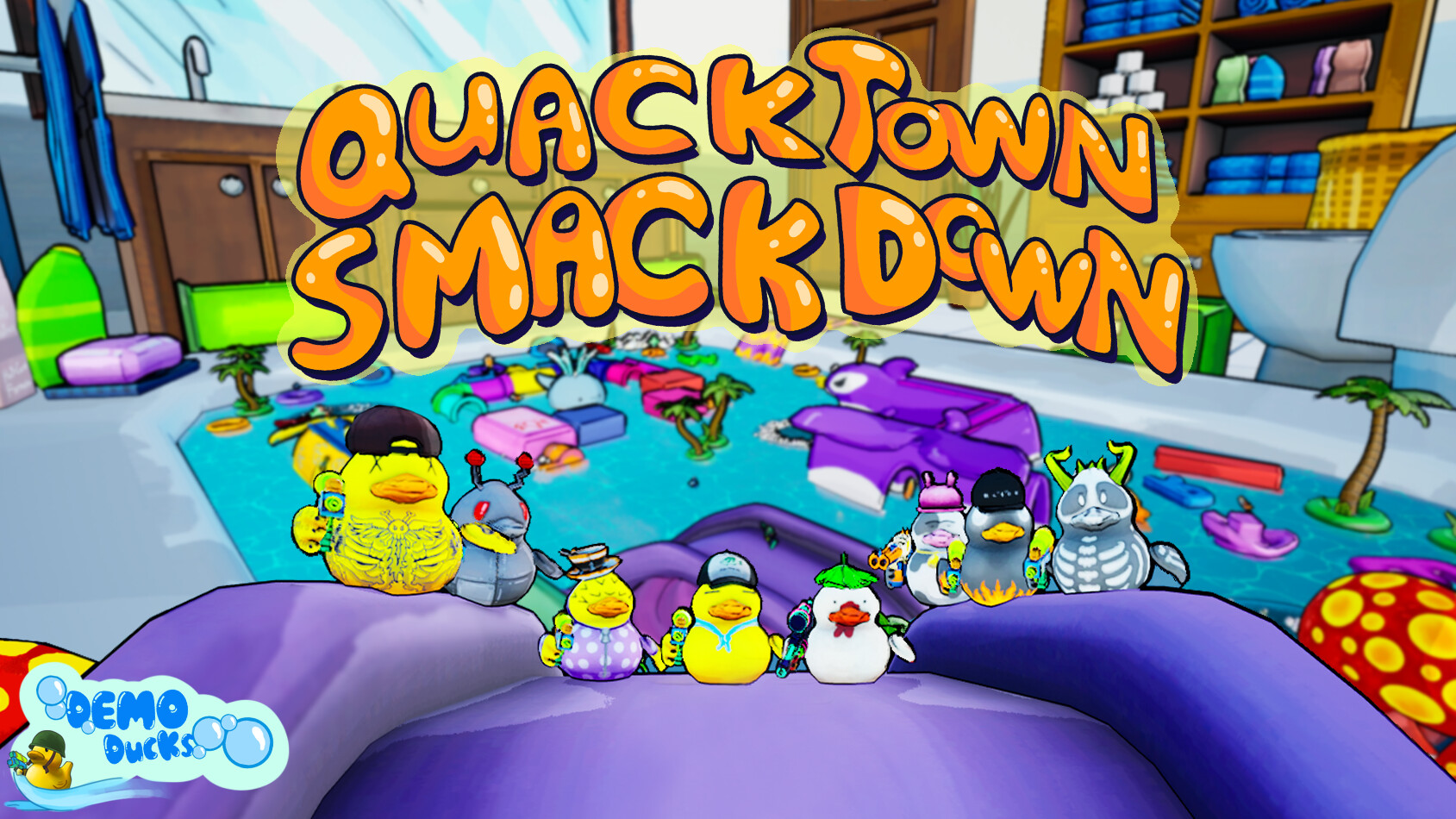 ArtStation - Quack Town Smack Down