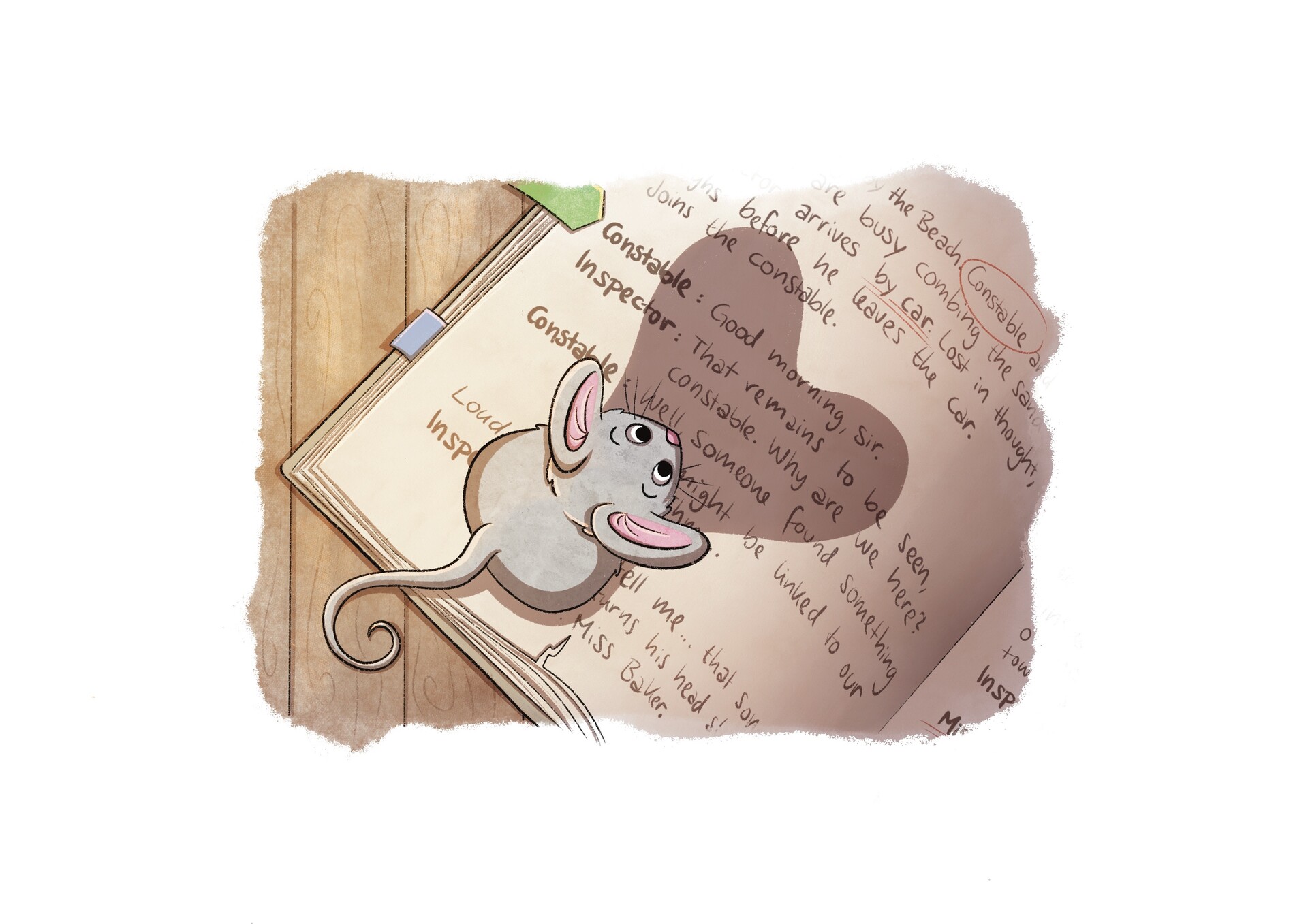 ArtStation - Monty and the Spotlight