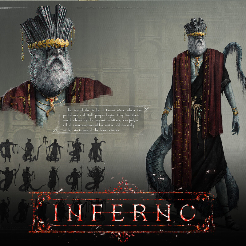 ArtStation - Judge Minos character concept art