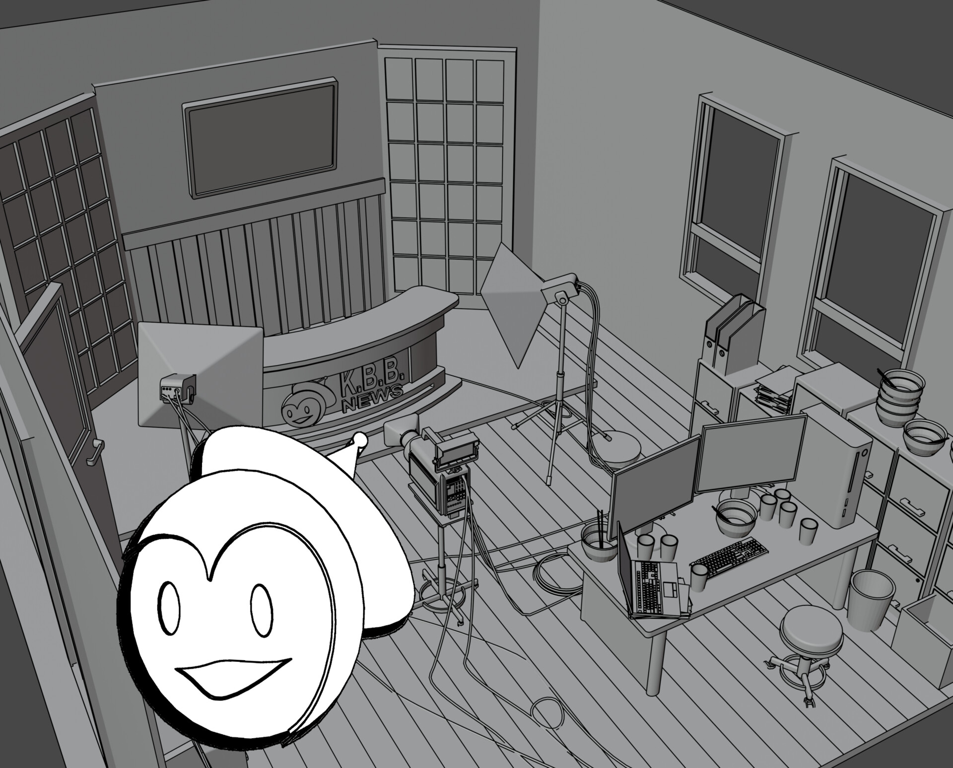 ArtStation - KBB News - 3D Assets