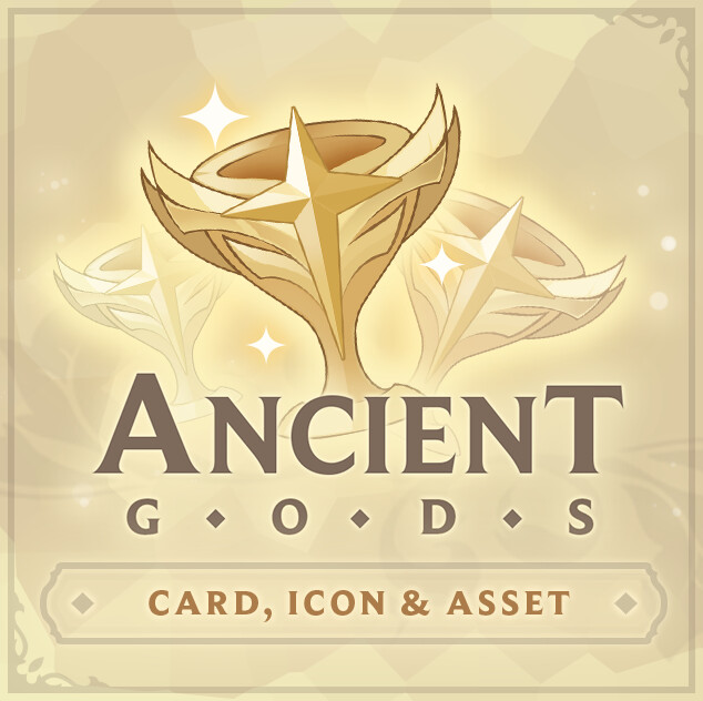 ArtStation - Ancient Gods Card, icon & Asset Design