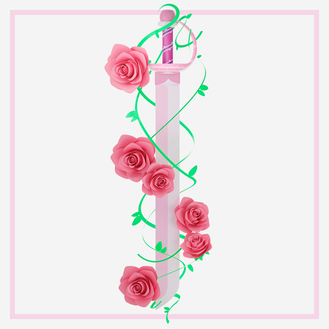ArtStation - Rose Quartz Sword