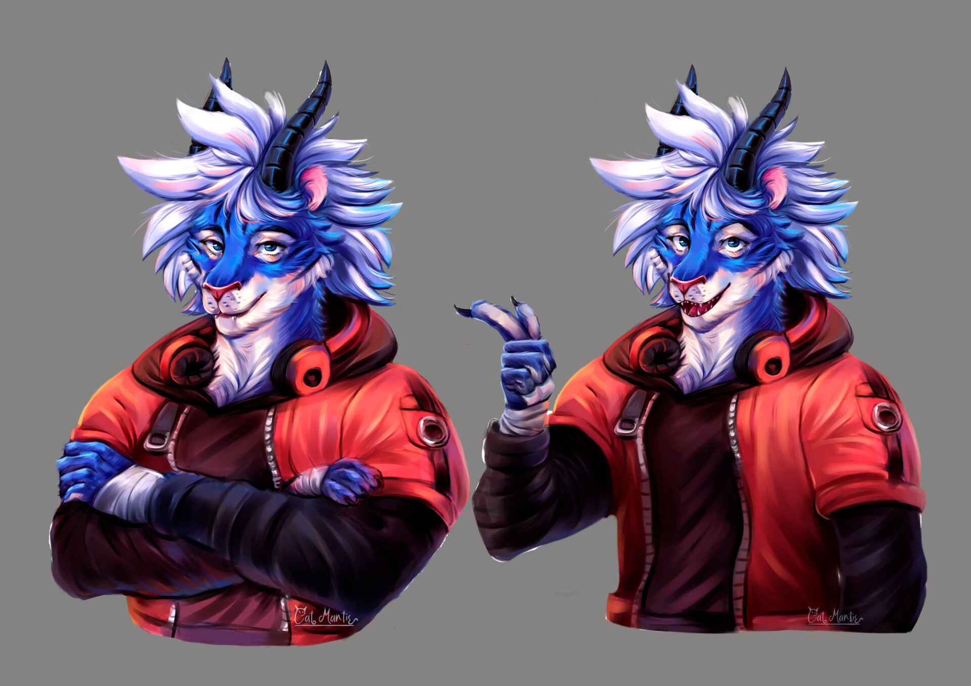 Cat Mantis - Fantasy Creature Avatar 1