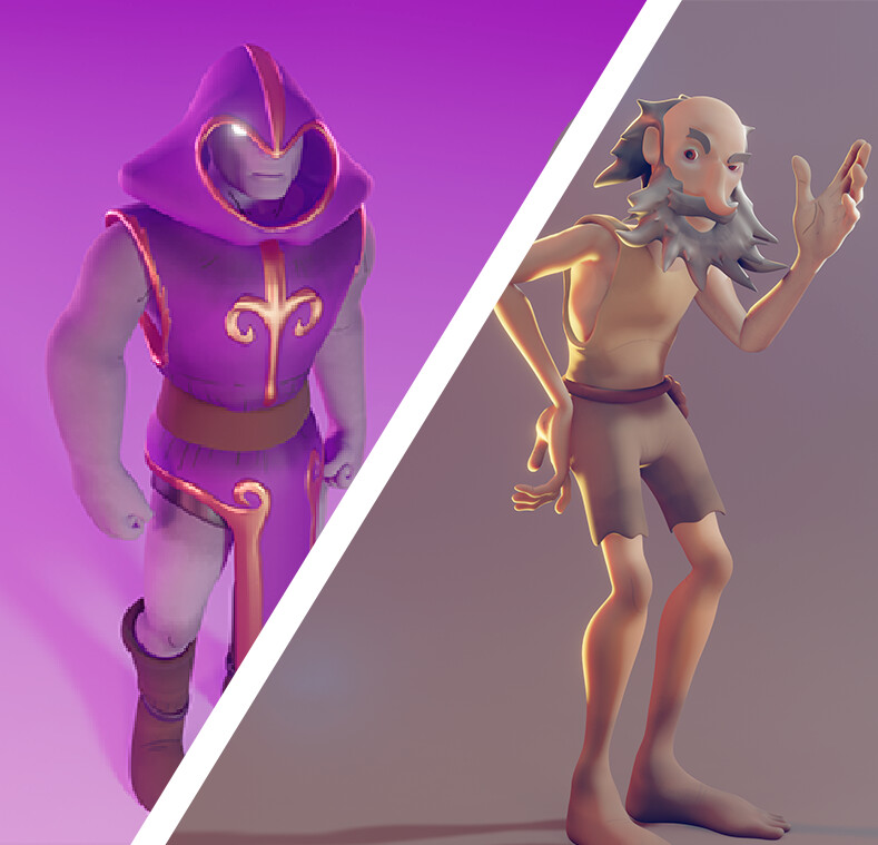 ArtStation - Second Year Videogame Studies Final Project (and first animation) 2021