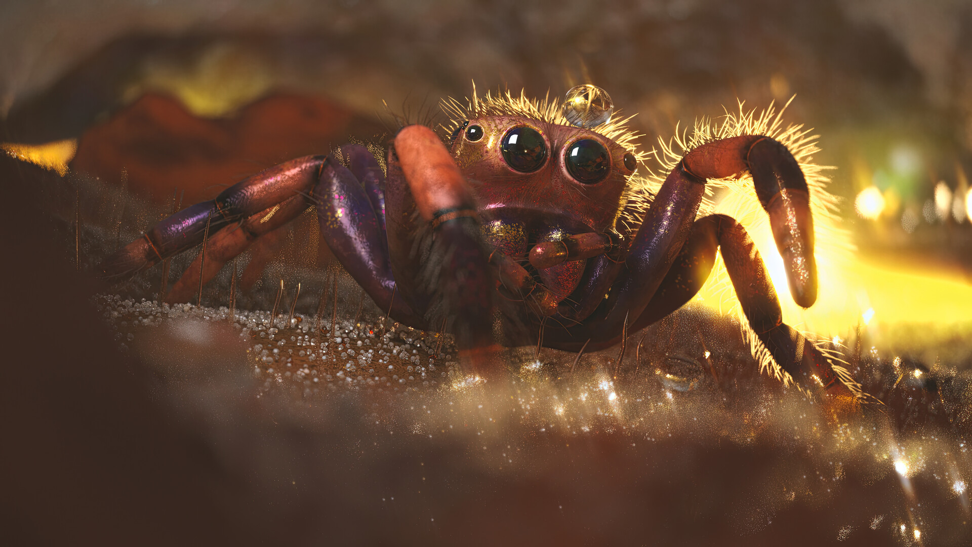 ArtStation - Full CGI Jumping Spider