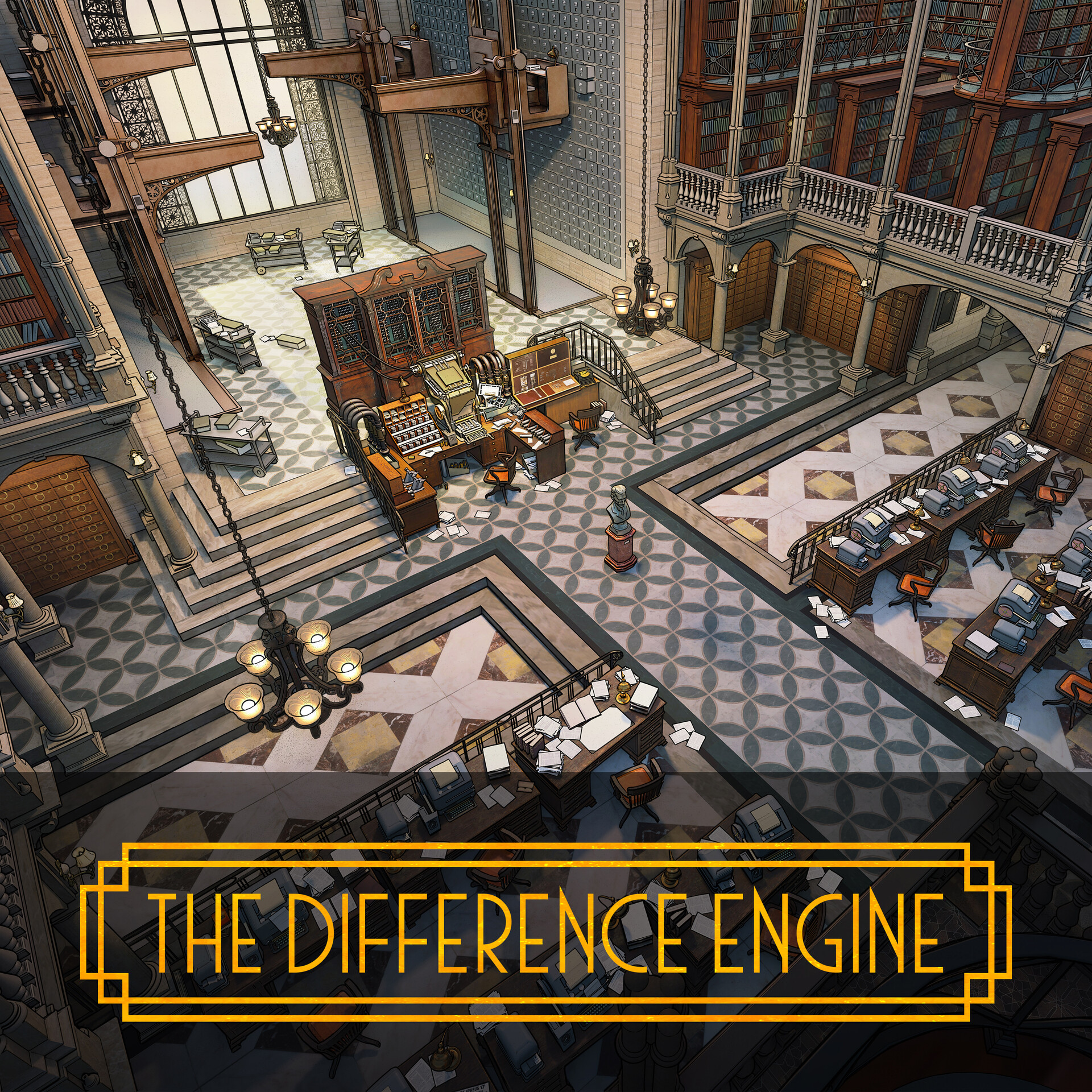 ArtStation - The Difference Engine - Central Statistics Bureau