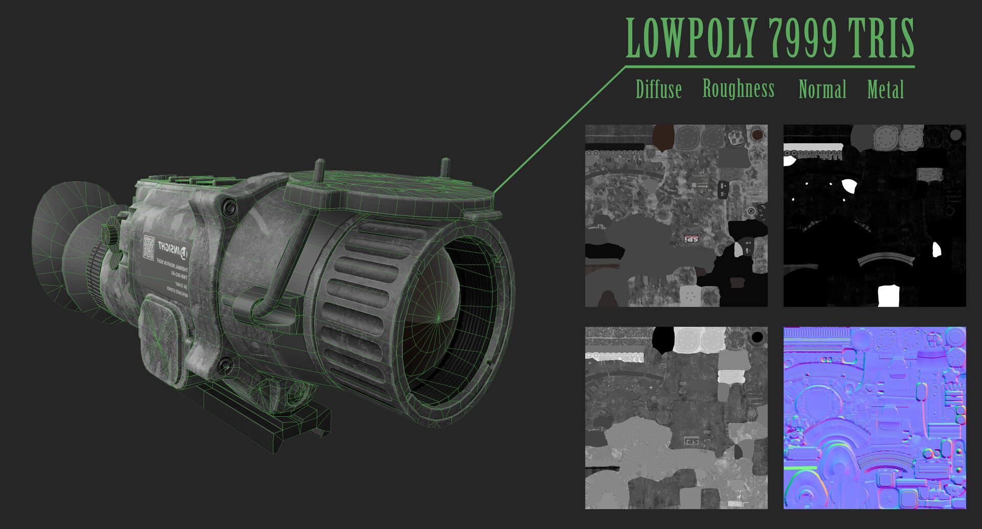 ArtStation - Military Night Vision Scope