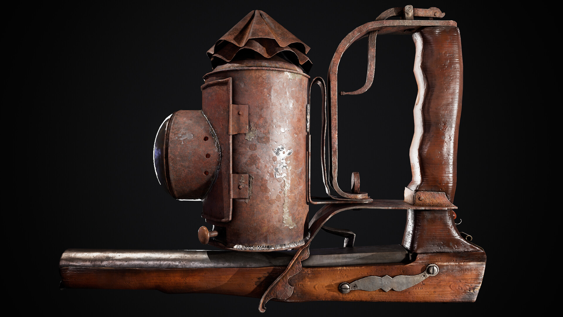 ArtStation - Pistol - flashlight