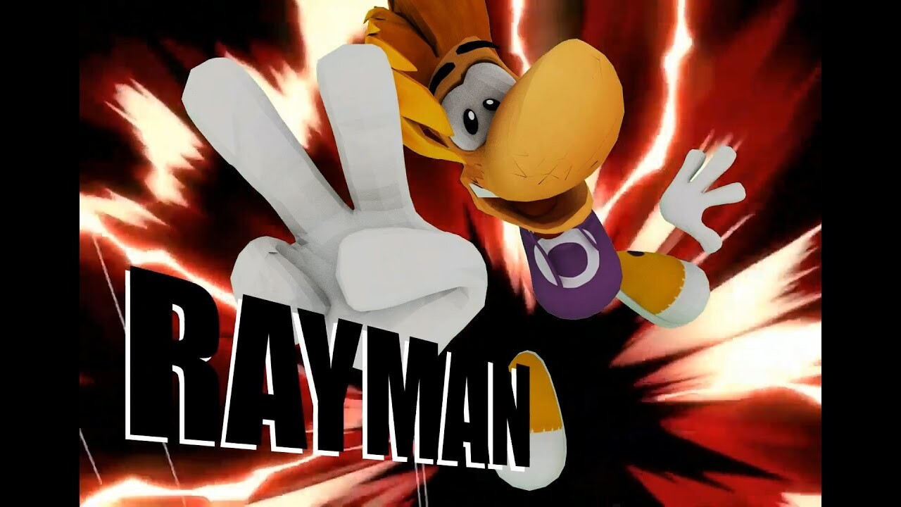 ArtStation - Rayman|Super Smash Bros. Victory Pose