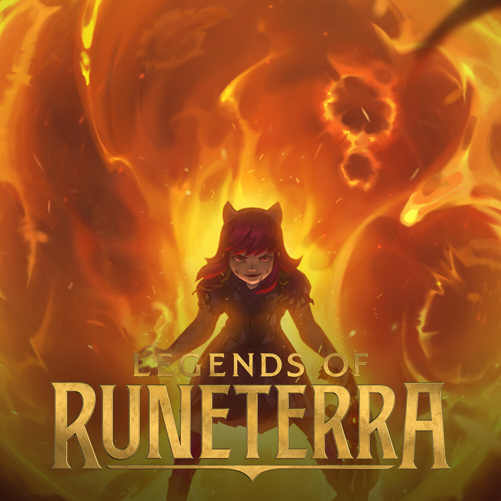 ArtStation - Molten Shield - Legends of Runeterra Spell