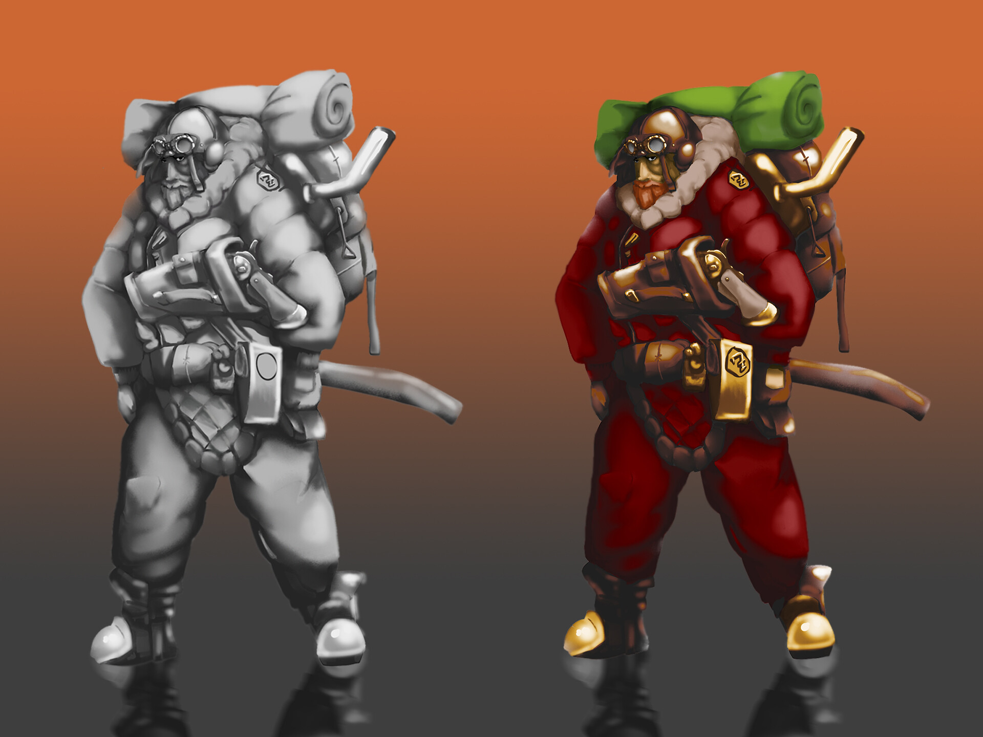 ArtStation - Snow Raider