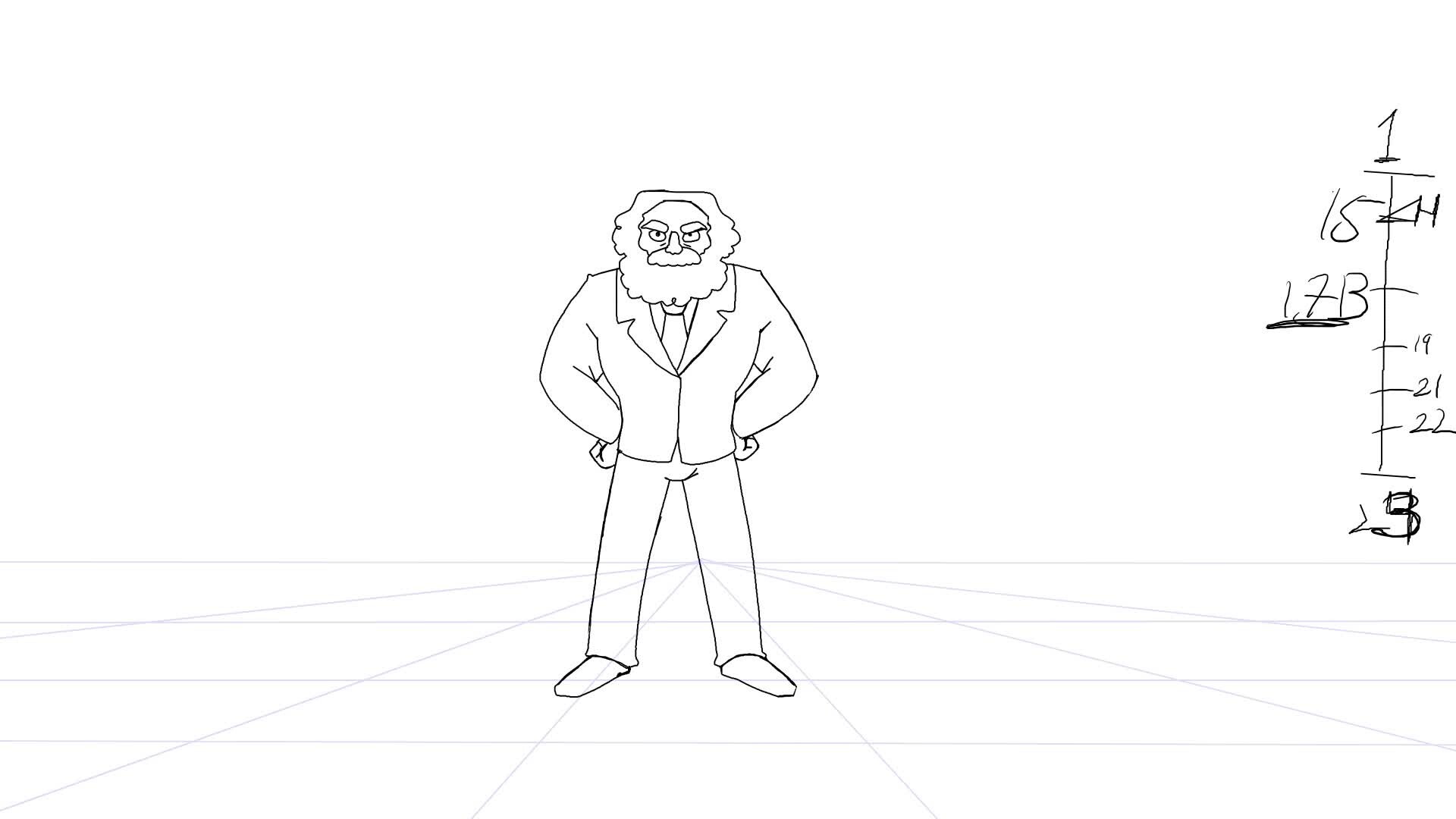 ArtStation - Karl Marx anime dance animation