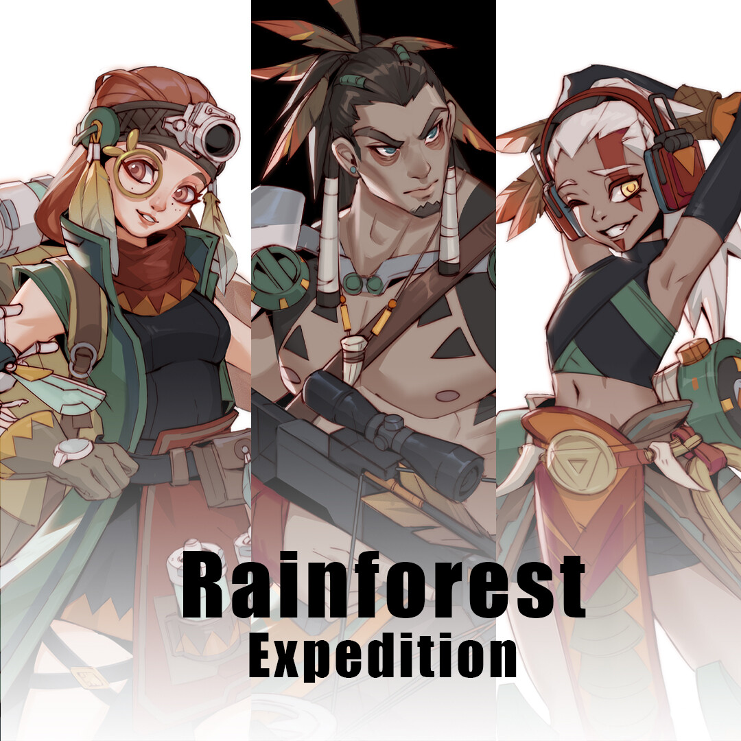 ArtStation - Rainforest Expedition
