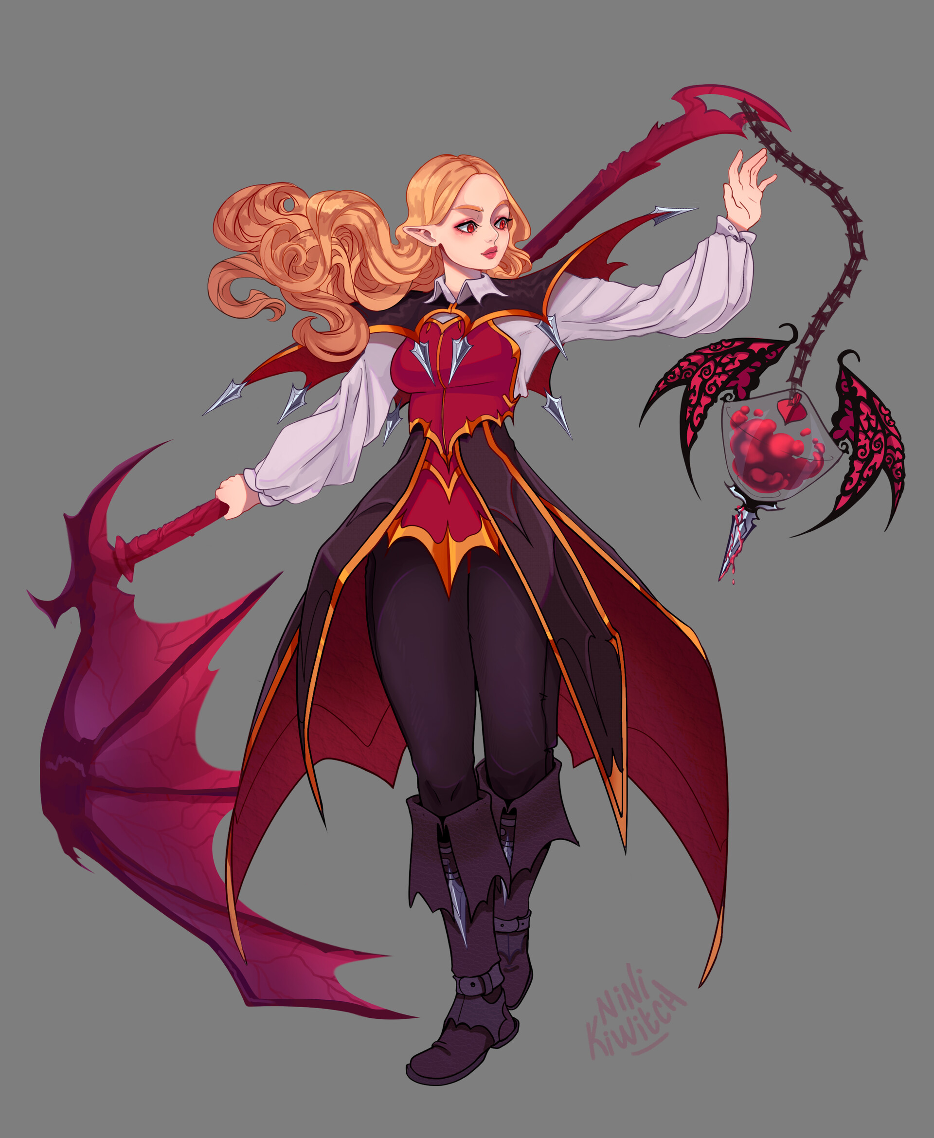 ArtStation - Vampire Ella