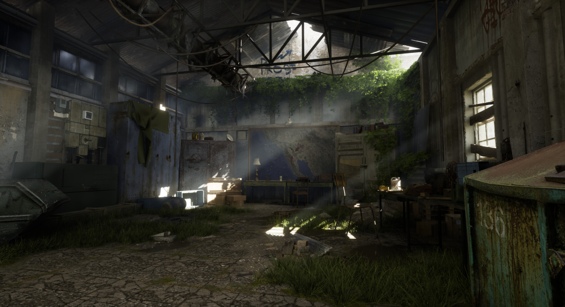 ArtStation - displaced plant