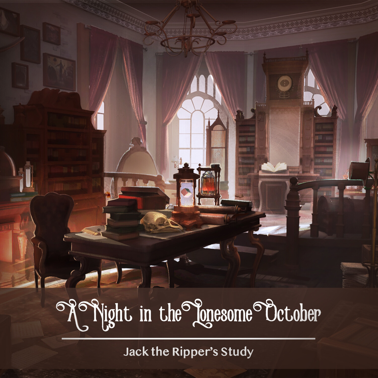 ArtStation - Jack the Ripper’s Study