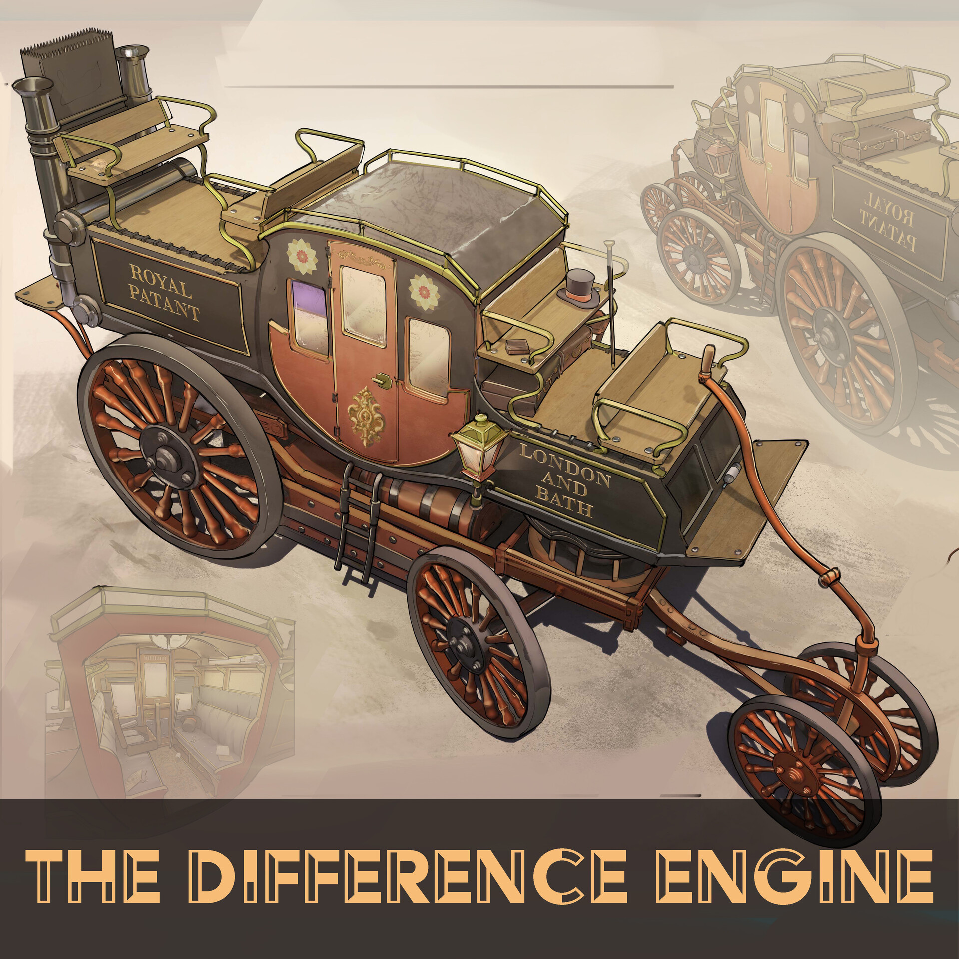 ArtStation - royal wagon