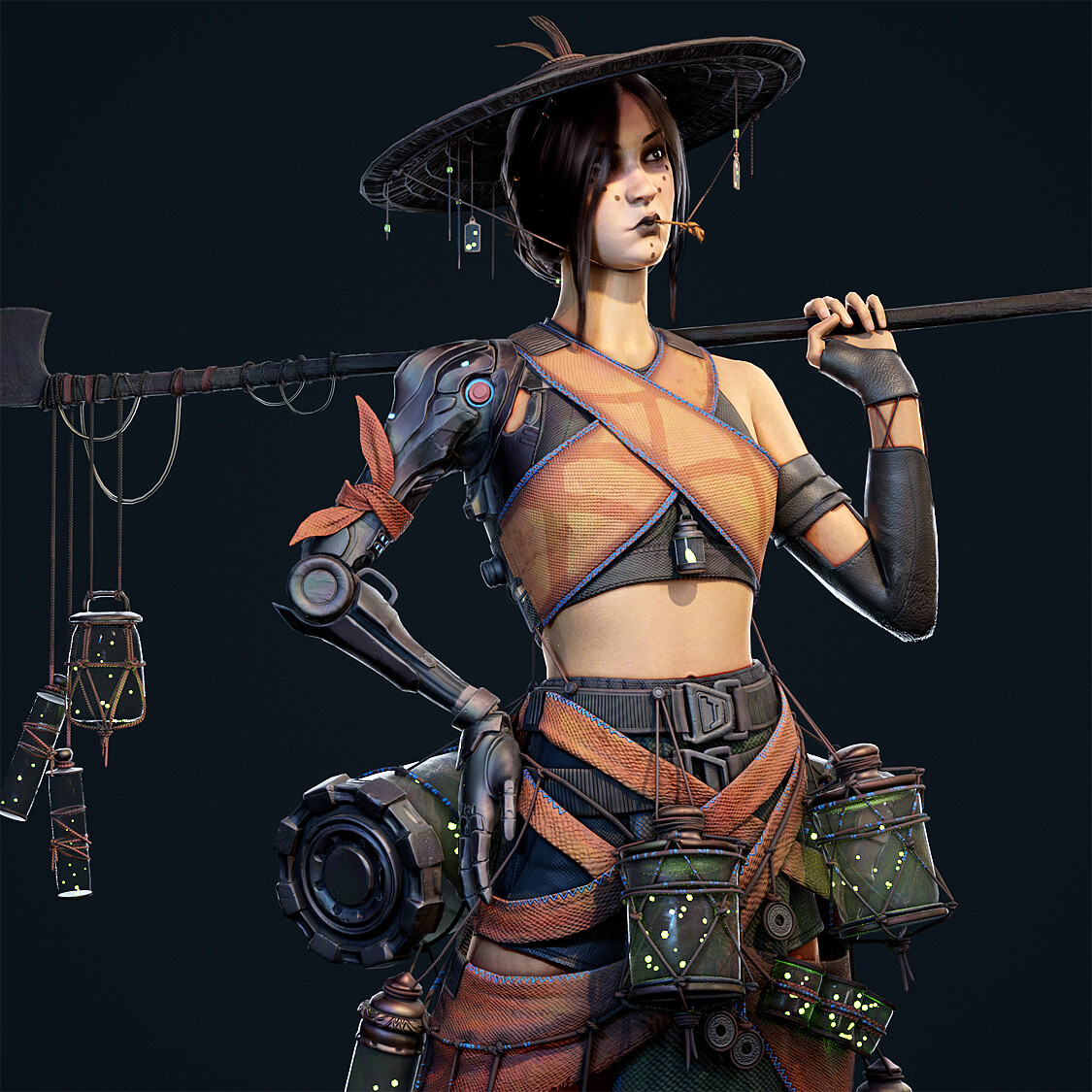 ArtStation - Firefly Girl