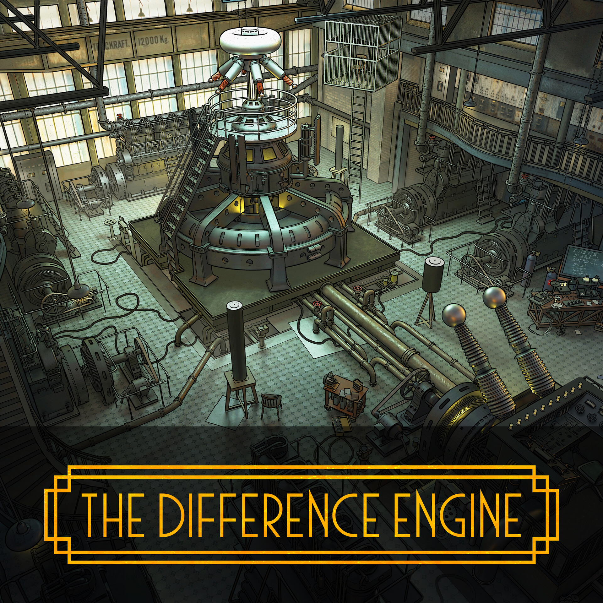 ArtStation - The Difference Engine - Tesla Lab