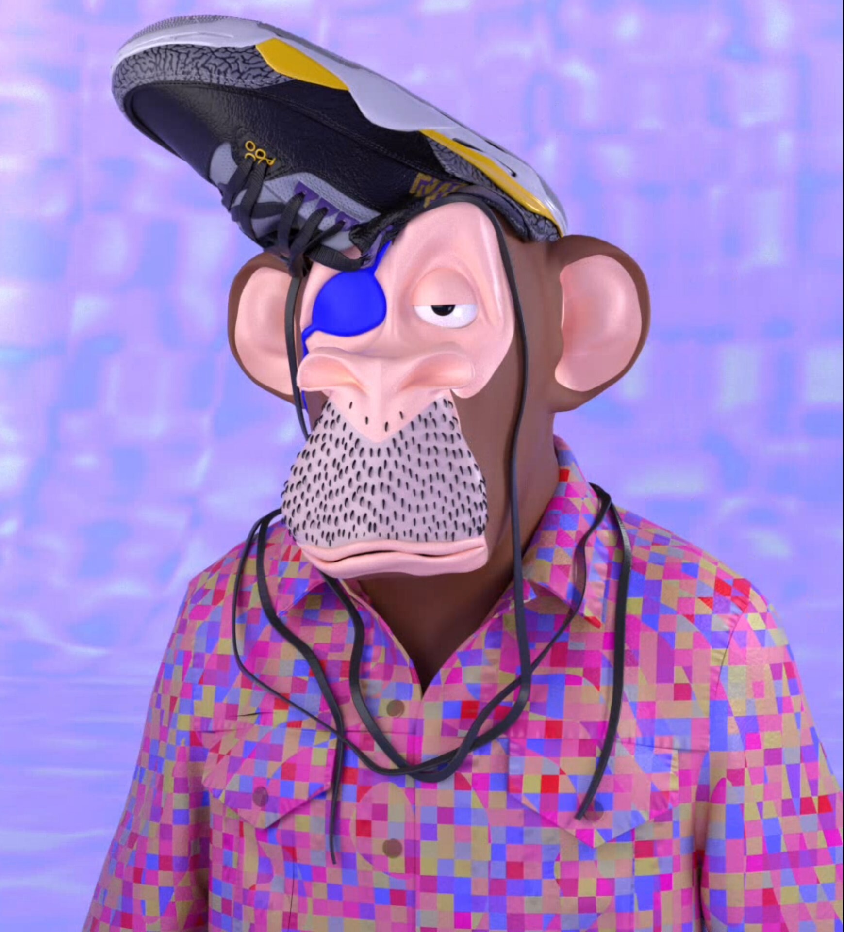 ArtStation - Silly Throlling NFT BAYC + French Montana