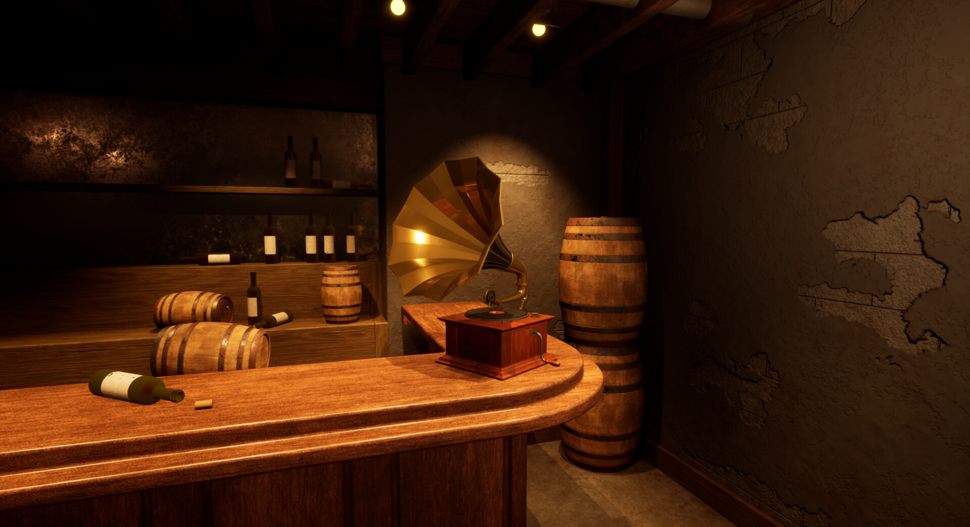 ArtStation - Forgotten Speakeasy