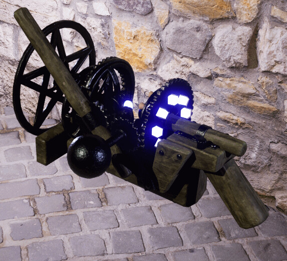 Zeno Dellby - Potion-Powered Medieval Gun