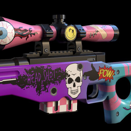 ArtStation - CSGO AWP Skin (2014)
