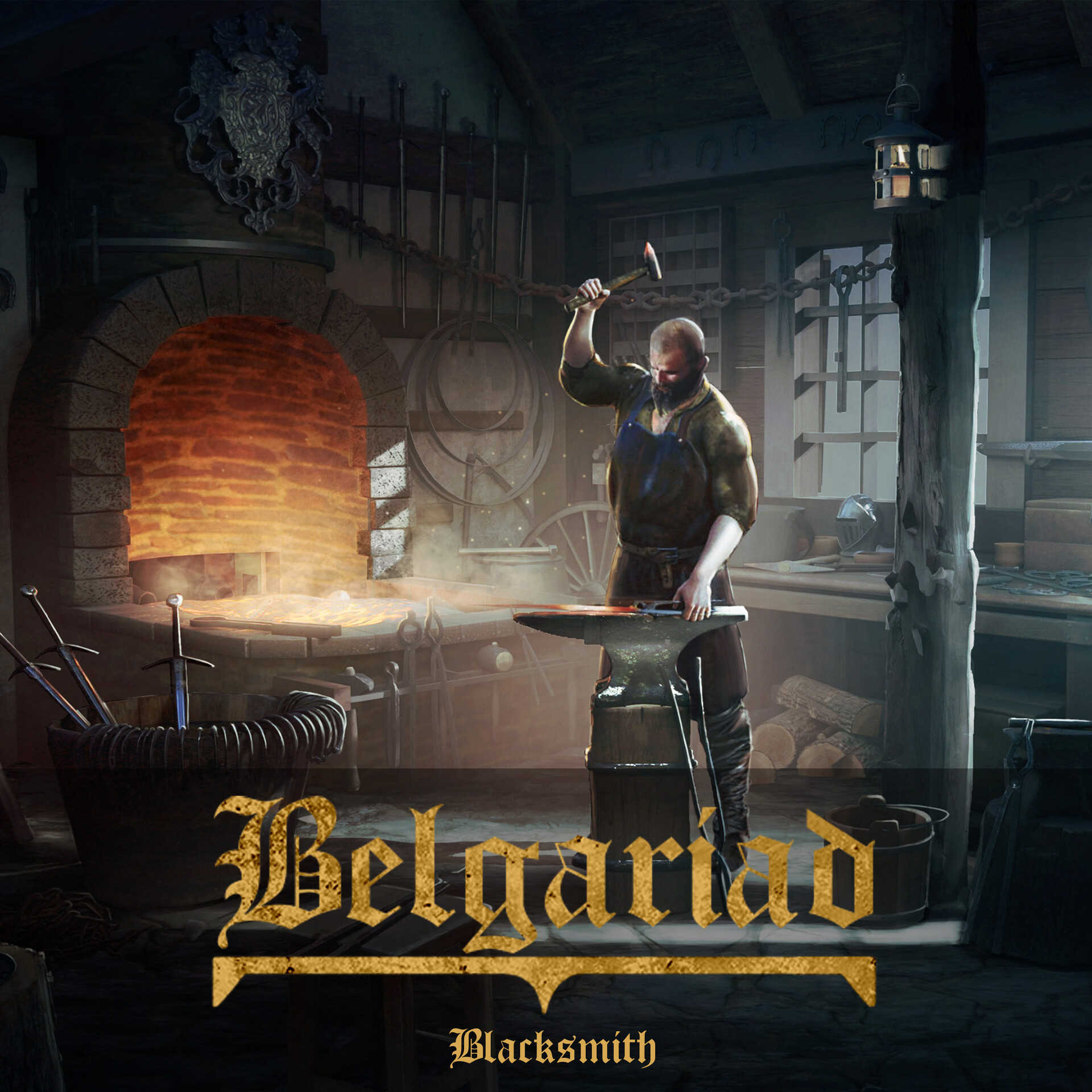 ArtStation - Belgariad - Blacksmith workshop