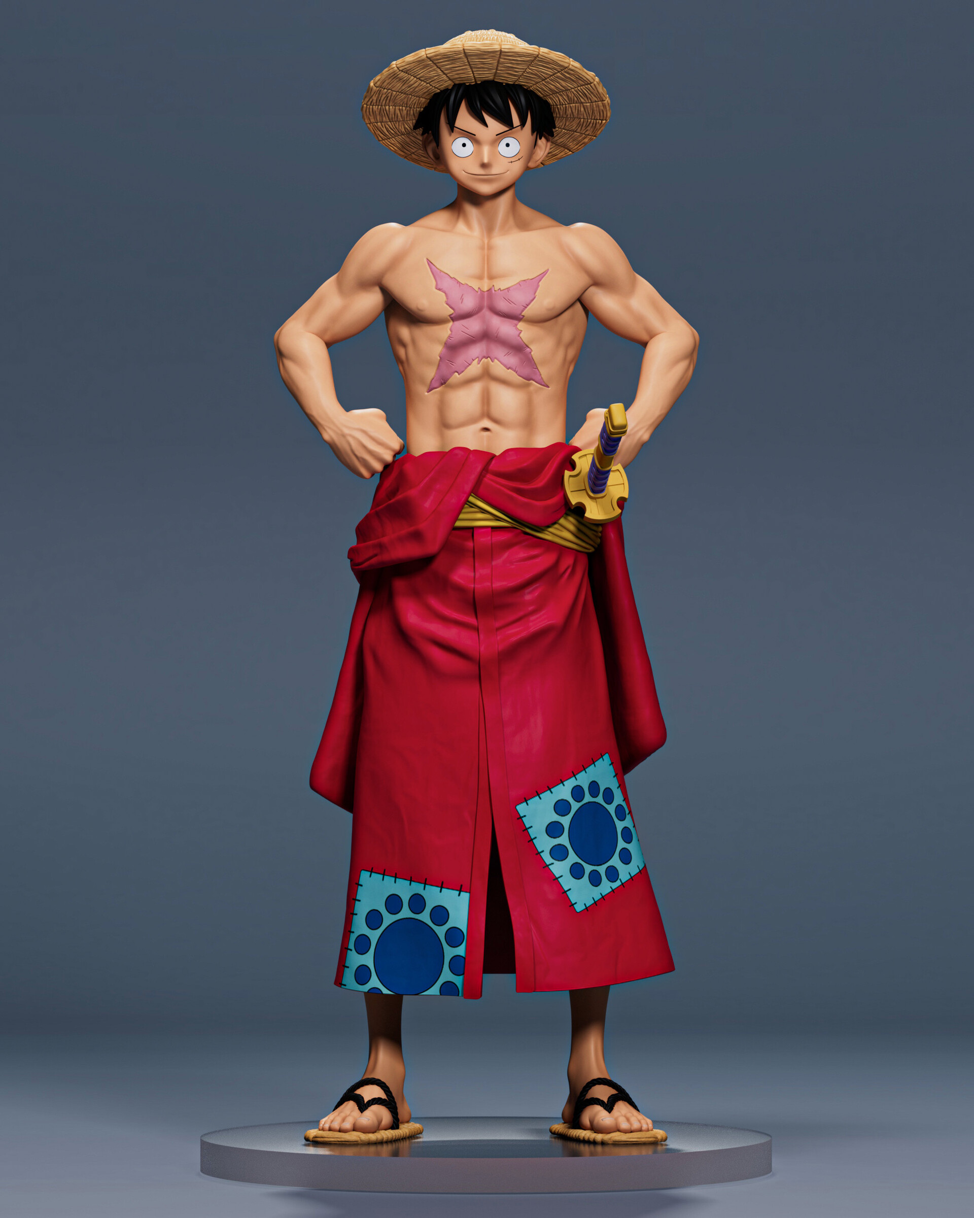 ArtStation - Luffy - One Piece