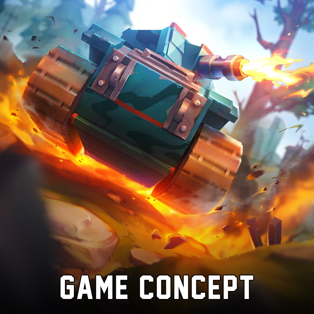 ArtStation - Tanks roar