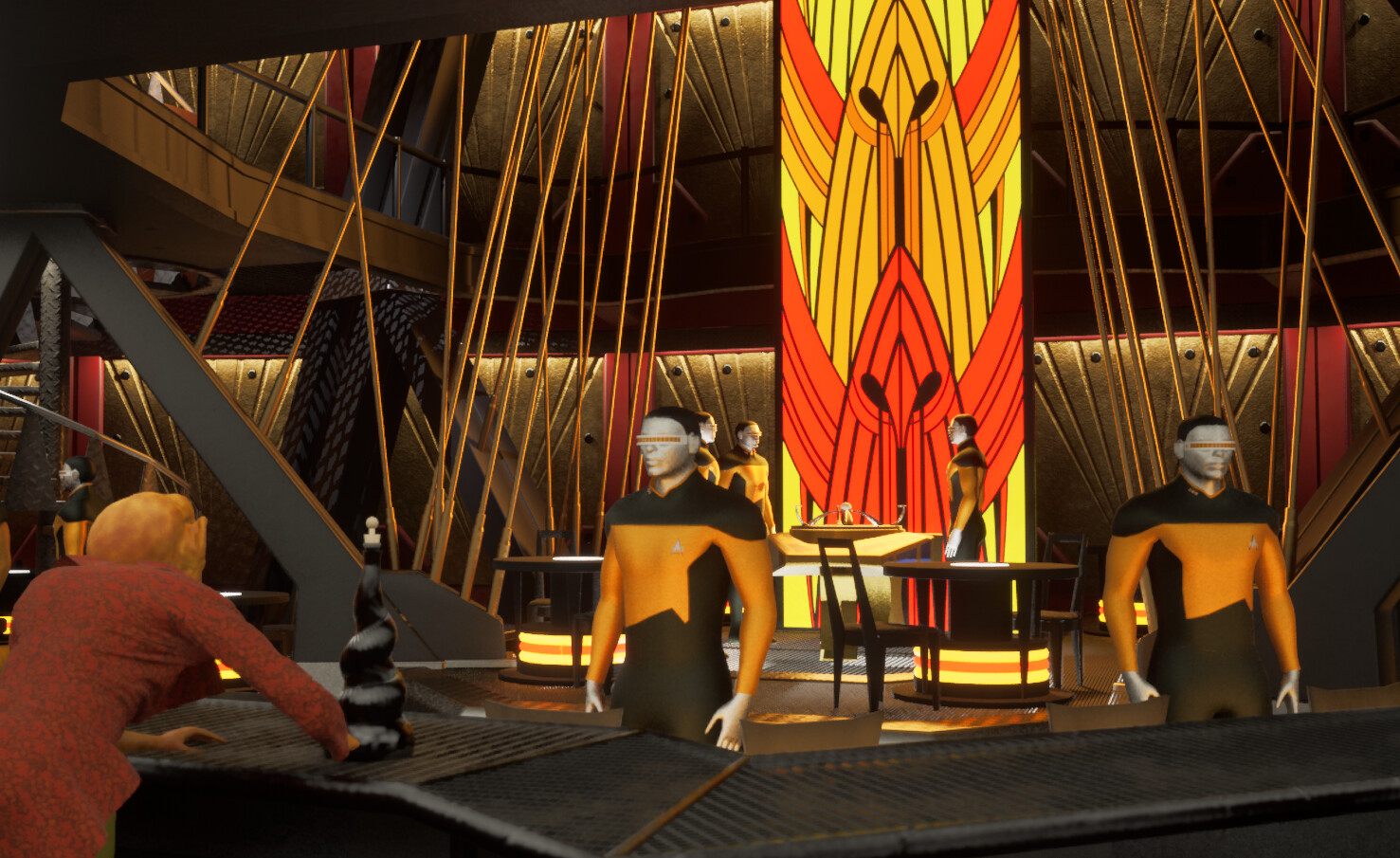 ArtStation - Quark's Bar Fan Remake (Unreal Engine 5)