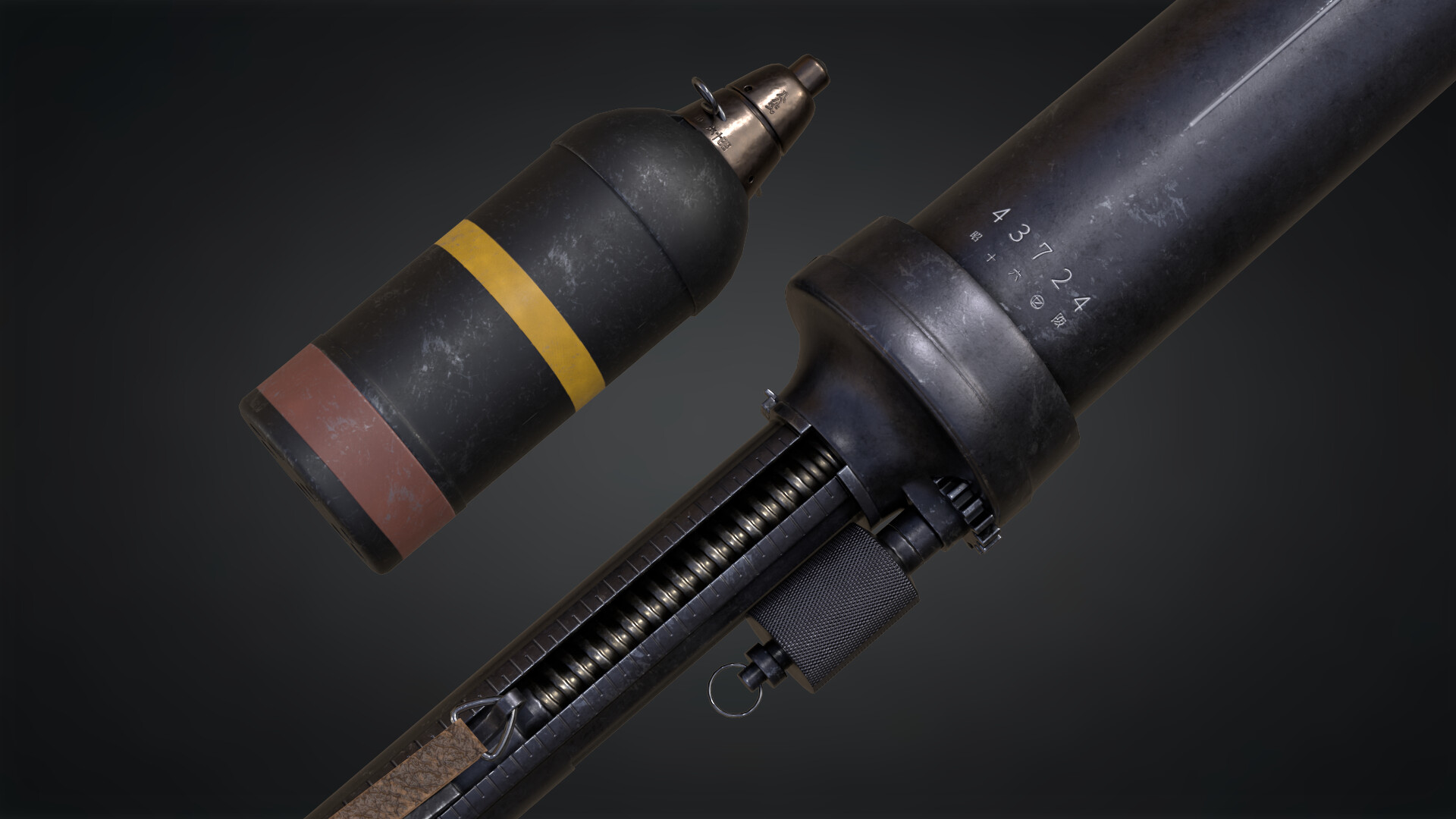 Matt Duver - Type 89 Grenade Discharger (Knee Mortar)