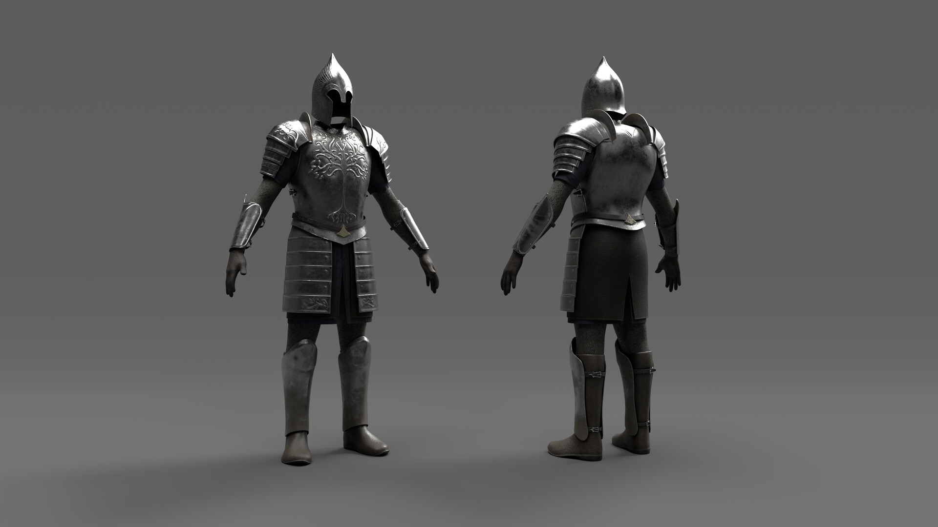 ArtStation - Third Age Gondorian Soldier Armor