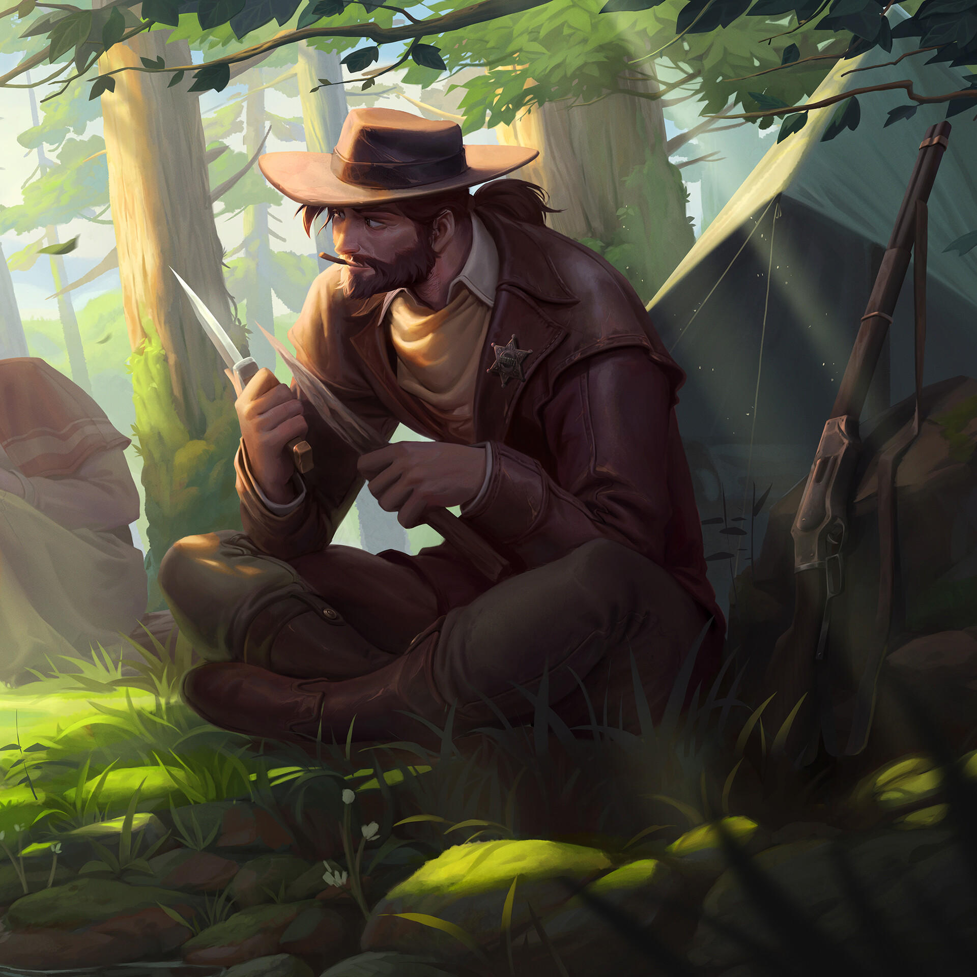 ArtStation - The Cowboy Family