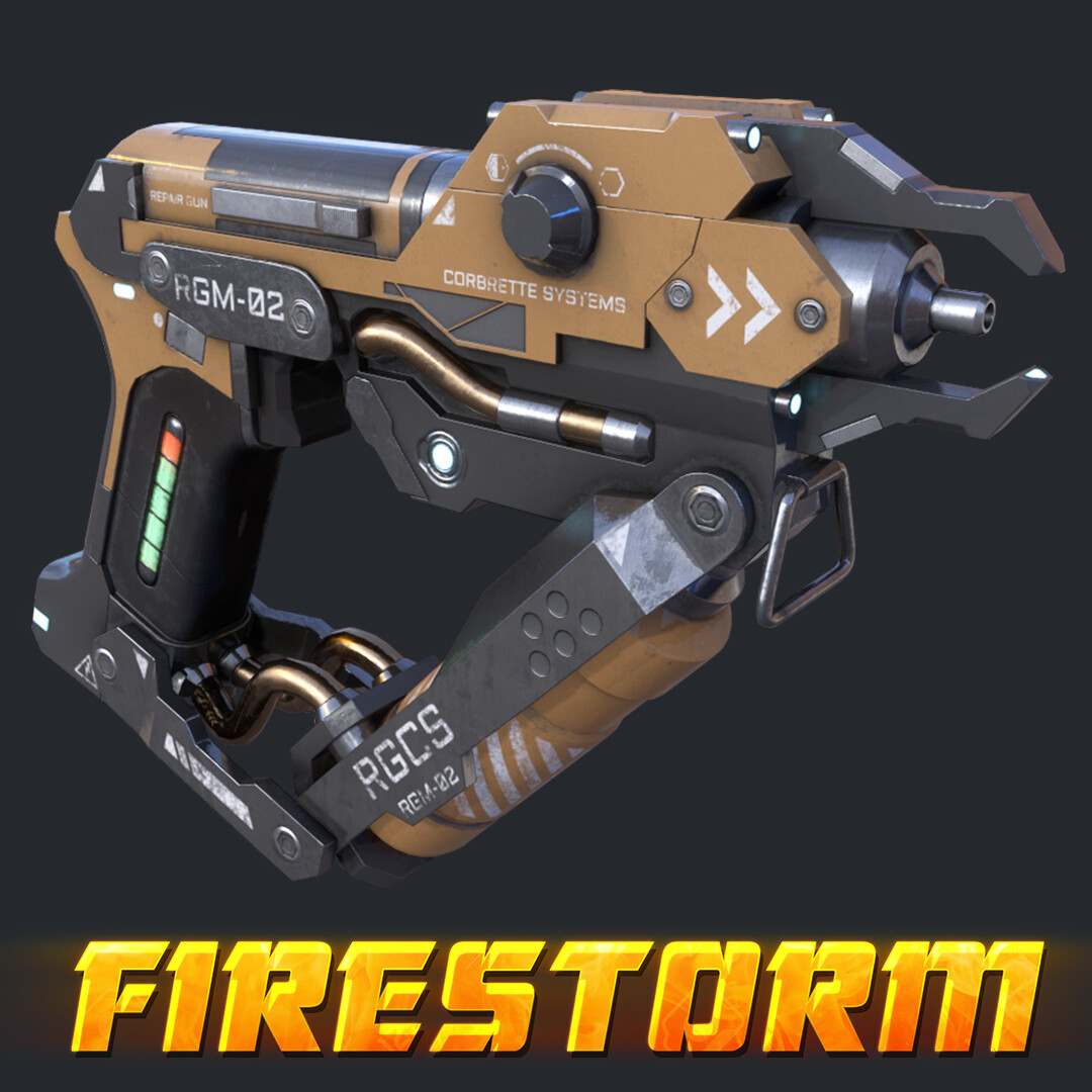 ArtStation - Repair Gun V2