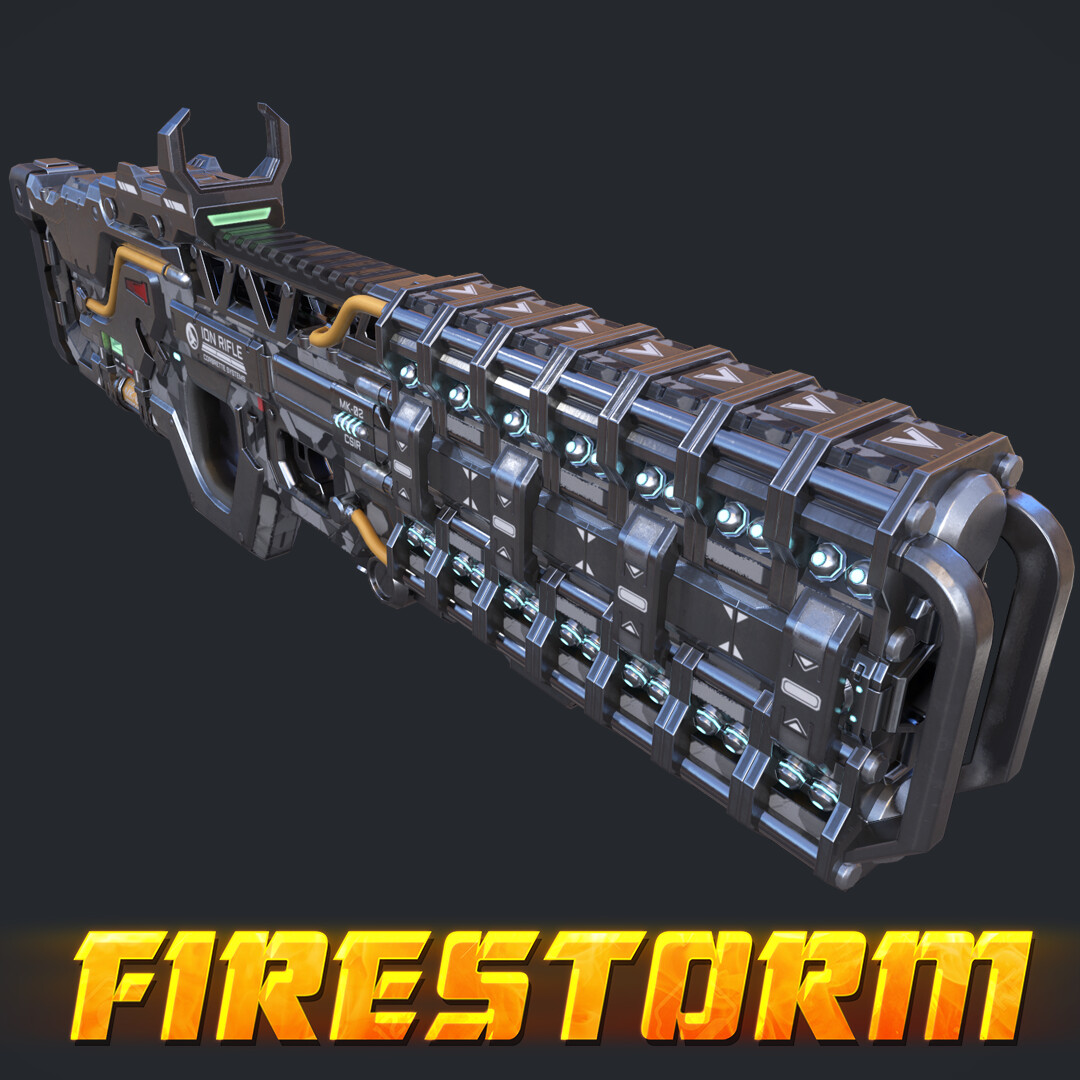 ArtStation - GDI Ion Rifle