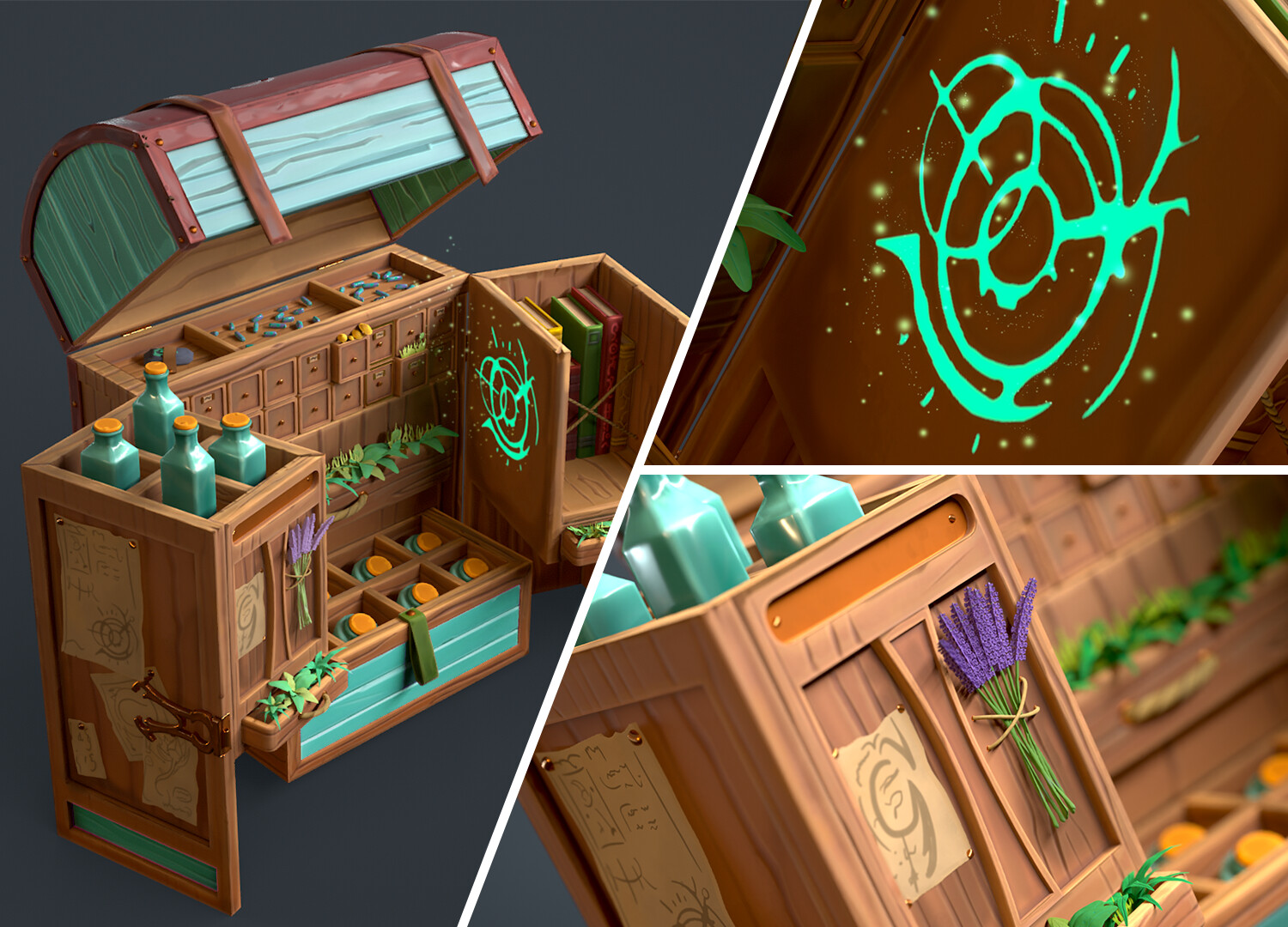 ArtStation - Enchanted Chest