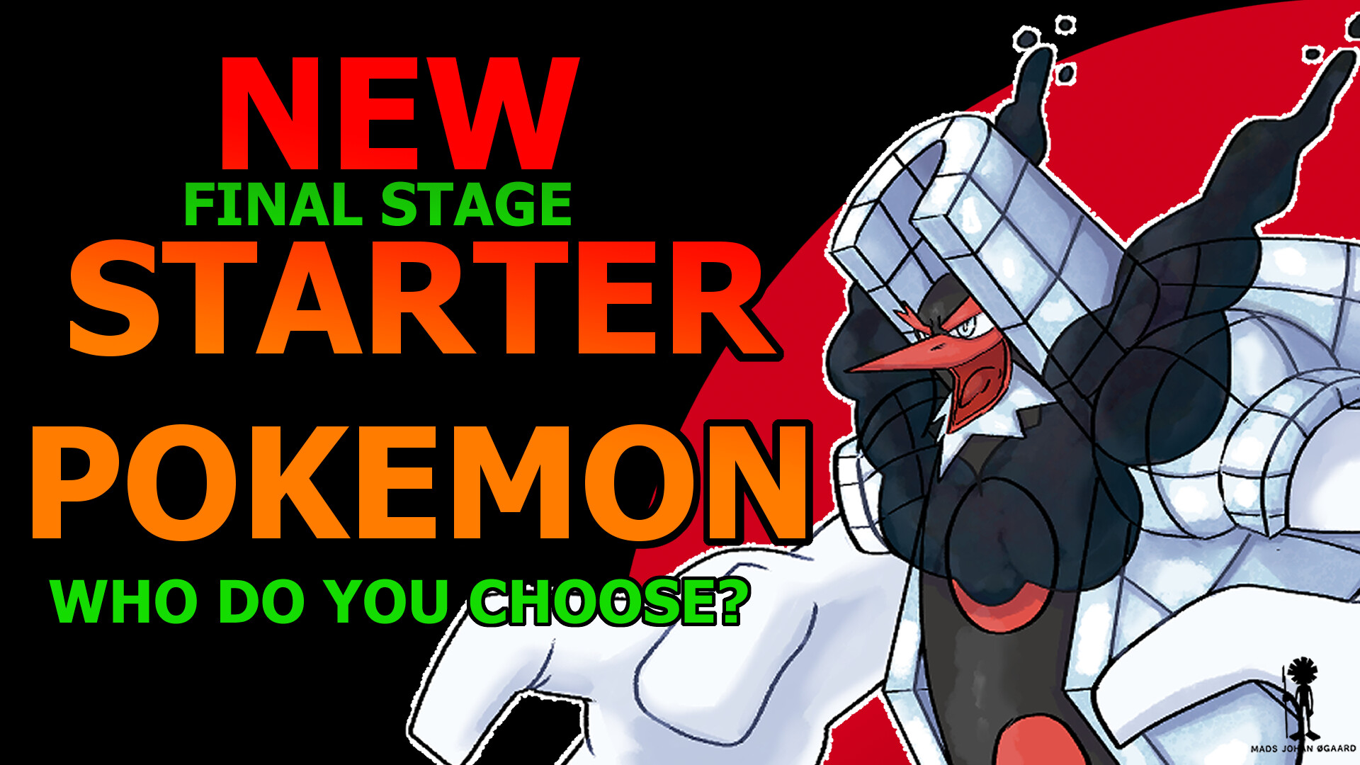 ArtStation - 3rd stage starters redesign 2022 - Hydonso Region