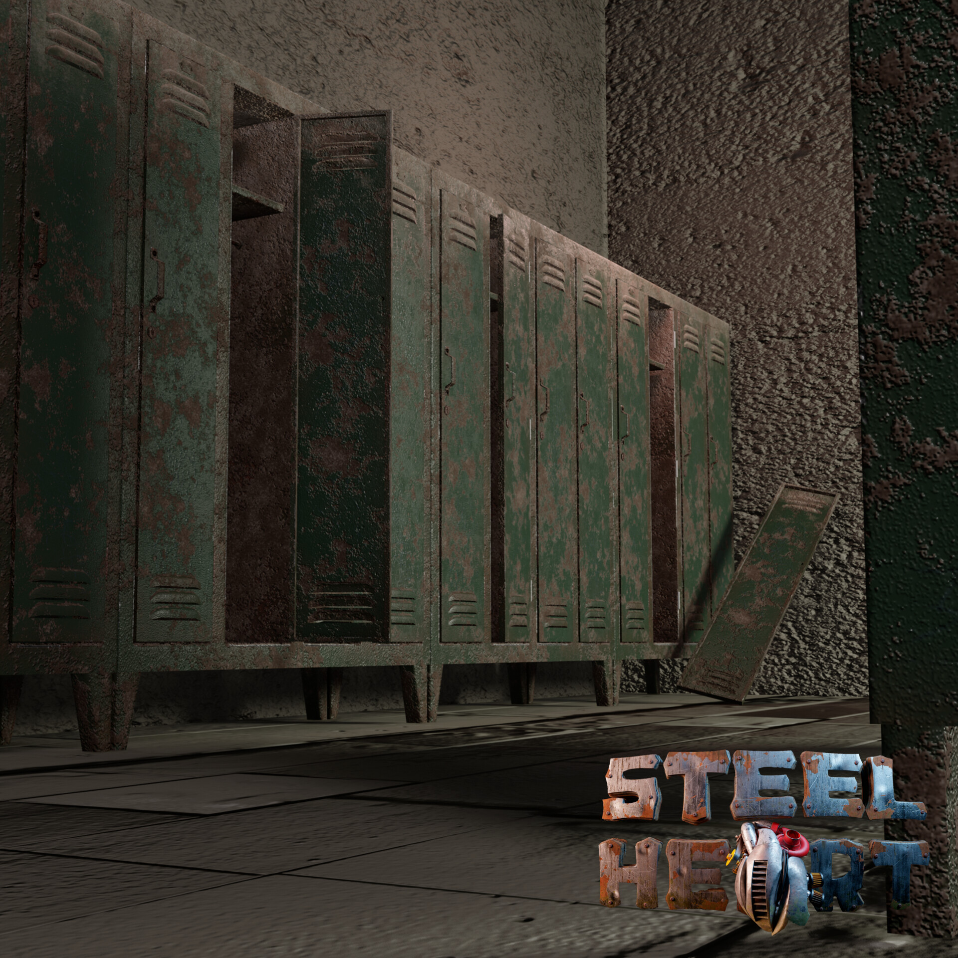 ArtStation - Dusty locker