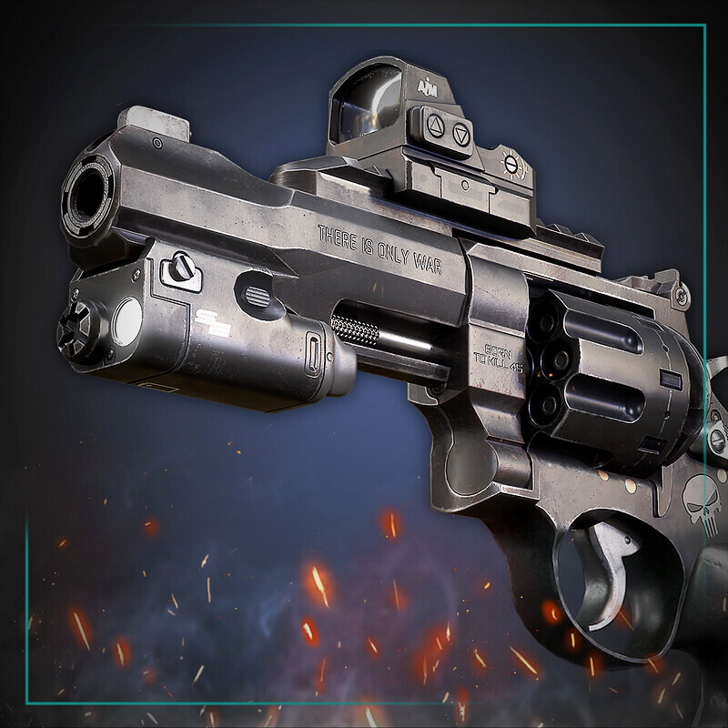 ArtStation - Modern Revolver
