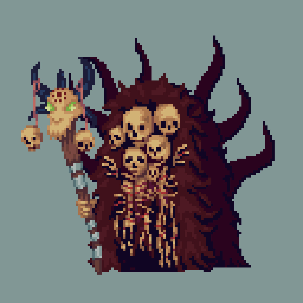 ArtStation - The Lord of the bones 💀