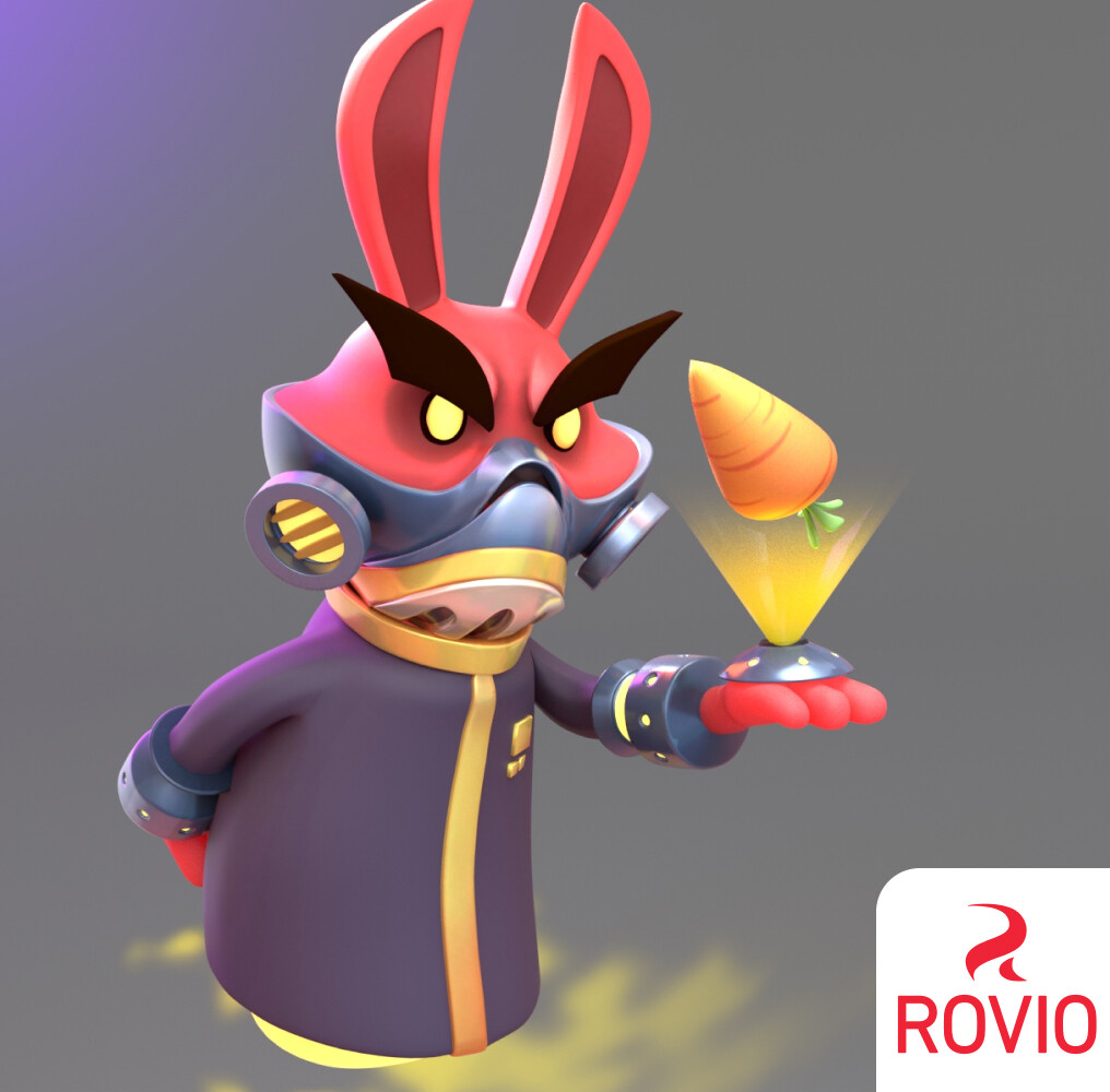 ArtStation - Rovio 3D Art Test
